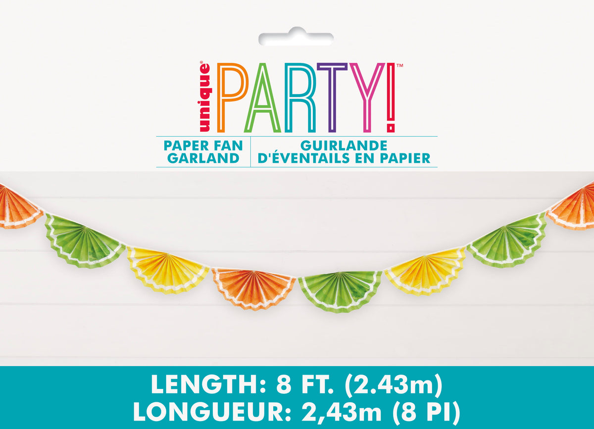 Citrus Fruit Paper Fan Decoration – instaballoons Wholesale