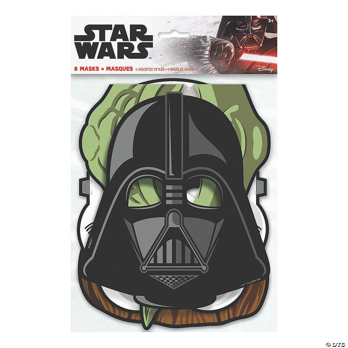 Classic Star Wars Party Masks (8 count) – instaballoons Wholesale