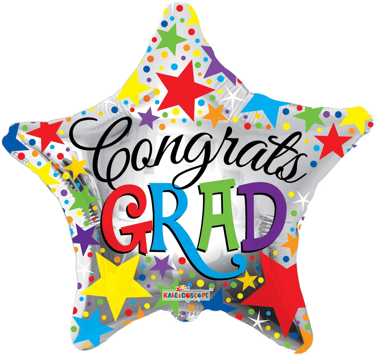 Congrats Grad Graduation Star 18″ Balloon – instaballoons Wholesale