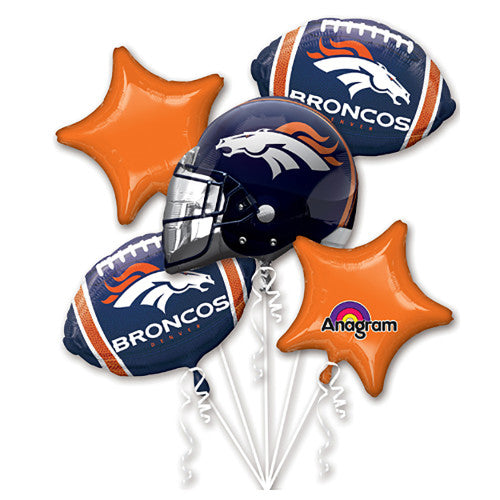 Denver Broncos NFL Balloon Bouquet Set – instaballoons Wholesale