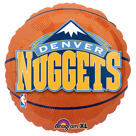 Denver Nuggets NBA Basketball 18″ Balloon – instaballoons Wholesale