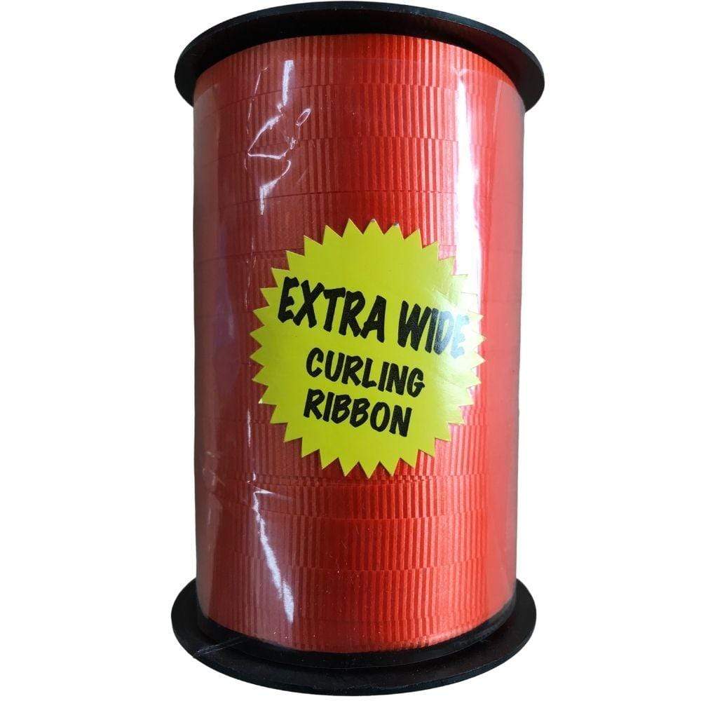 Orange Extra Wide Curling Ribbon 3/8 inch x 250 yards – instaballoons ...