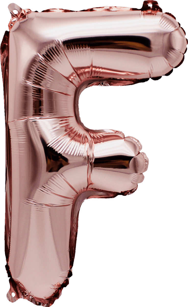 Rose Gold Letter F 16" Balloon – instaballoons Wholesale