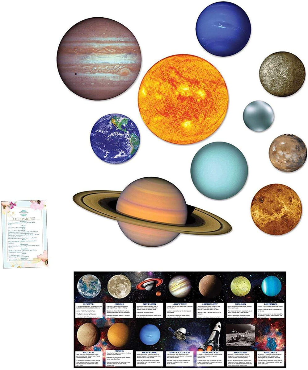 Solar System Cutouts (10 count) – instaballoons Wholesale