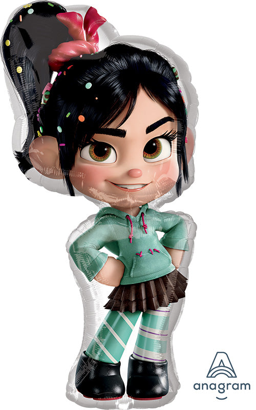 Jumbo Wreck it Ralph 2 Vanellope 34″ Balloon – instaballoons Wholesale