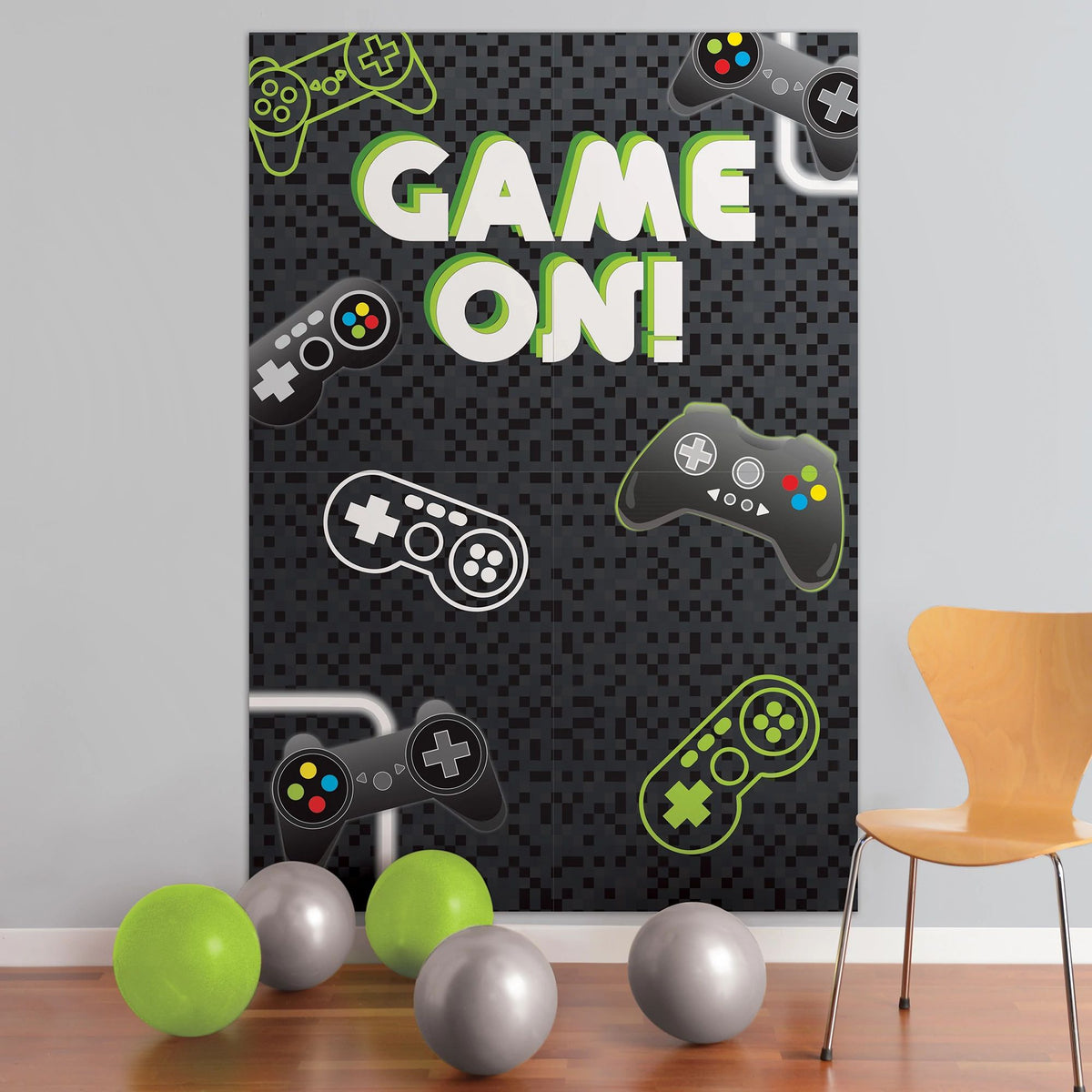 Level Up Video Game Backdrop – instaballoons Wholesale