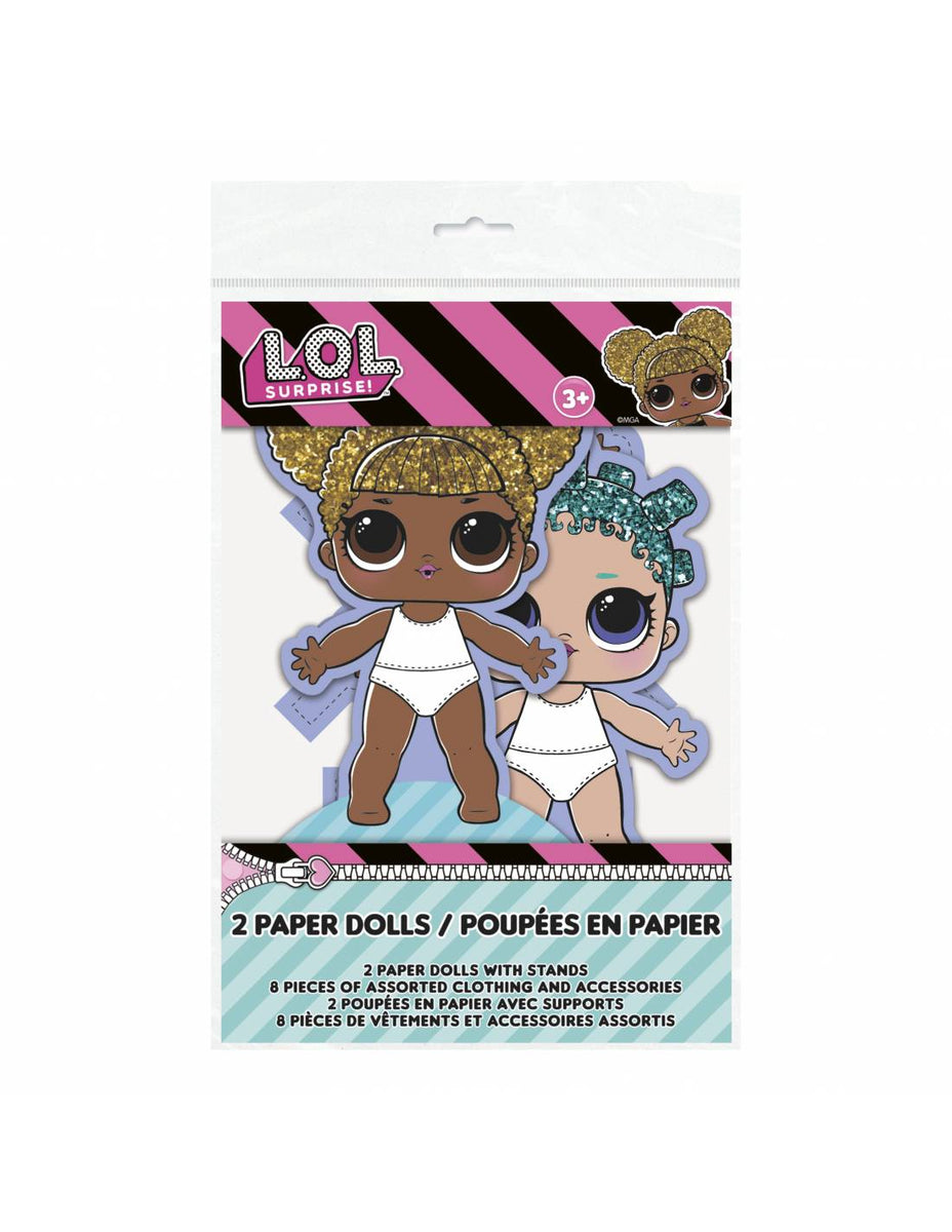 LOL Surprise Paper Dolls (2 count) – instaballoons Wholesale