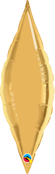 Metallic Gold Taper 27″ Balloon – instaballoons Wholesale