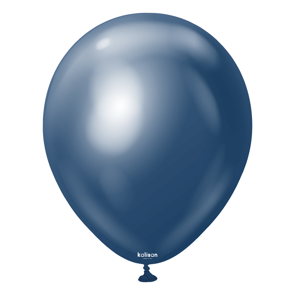 Mirror Navy 5″ Latex Balloons (100 count) – instaballoons Wholesale