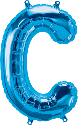 Blue Letter C 16" Balloon – instaballoons Wholesale