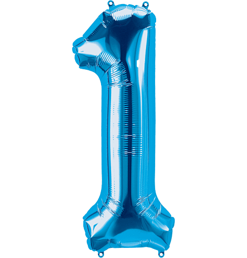 One Blue Balloon