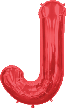 Shop Giant 34" Red Balloon Letters and Numbers - instaballoons ...