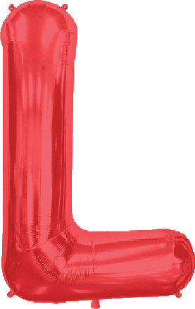 Shop Giant 34" Red Balloon Letters and Numbers - instaballoons ...