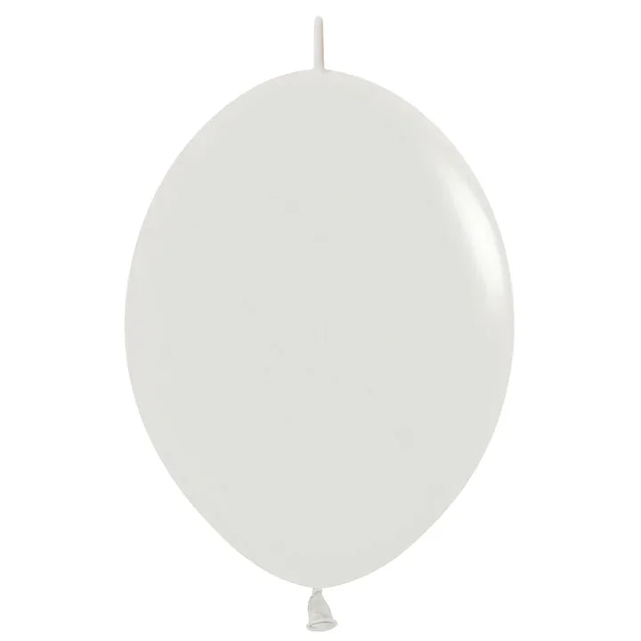 Pastel Dusk Cream Link-O-Loons 12″ Latex Balloons (50 count ...