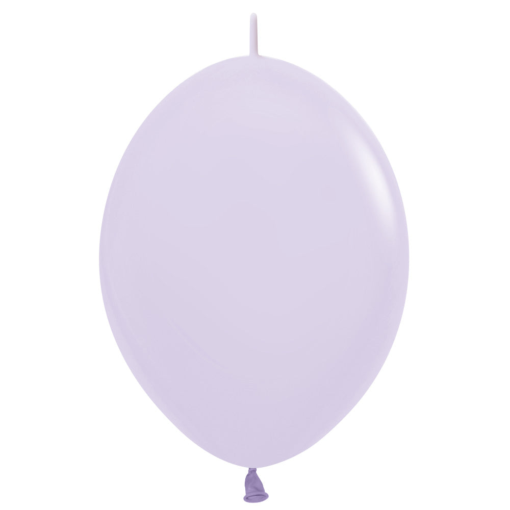 Pastel Matte Lilac Link-O-Loons 6″ Latex Balloons (50 count ...