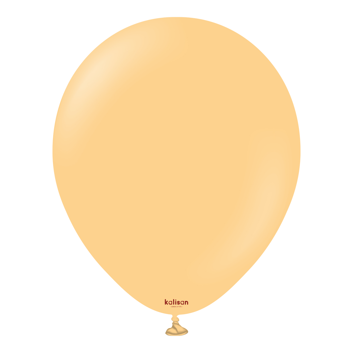 Peach 18″ Latex Balloons (25 count) – instaballoons Wholesale