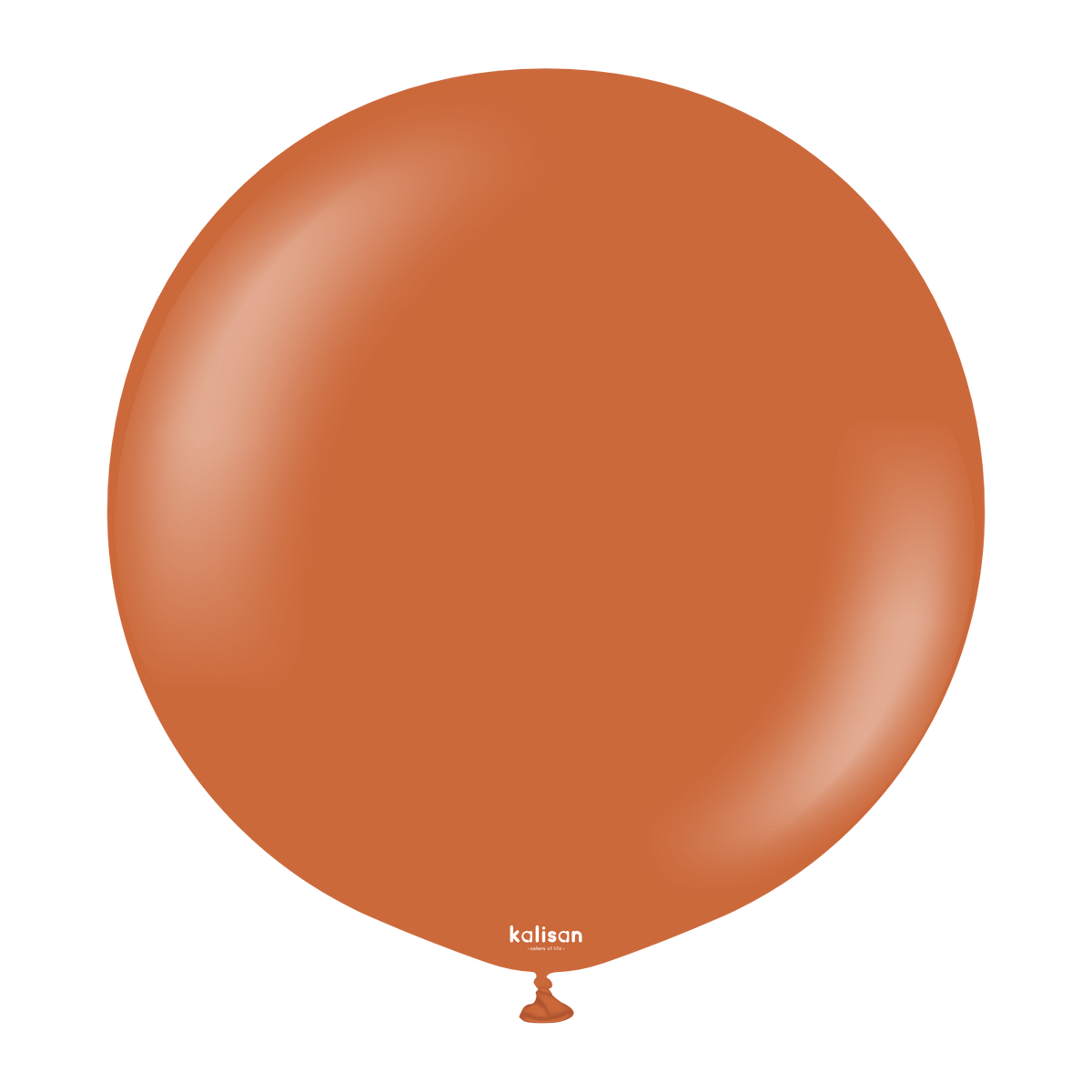 Rust Orange 24″ Latex Balloons (2 count) – instaballoons Wholesale