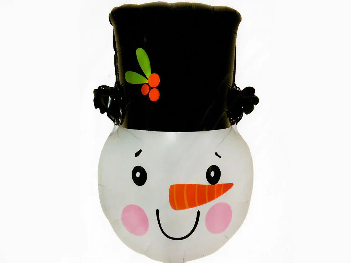 Snowman with Hat 23″ Balloon – instaballoons Wholesale