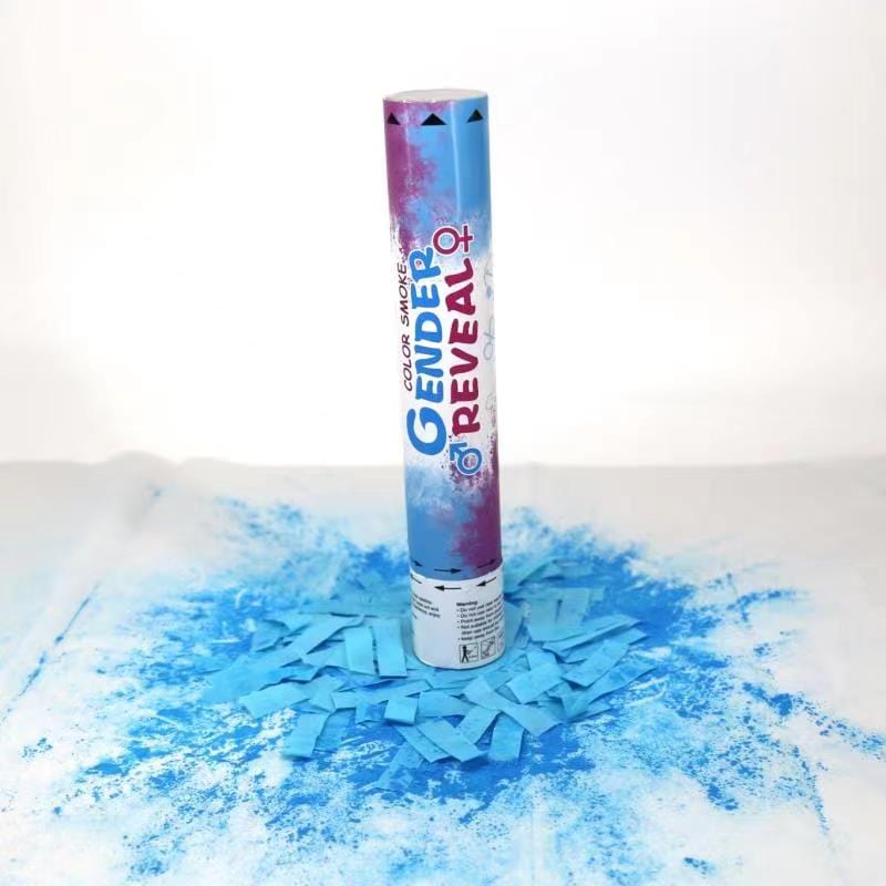 Gender Reveal Powder Popper - Blue (Available for PICKUP only ...
