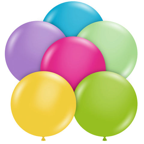Tropical Assortment 17″ Balloons (50 count) – instaballoons Wholesale