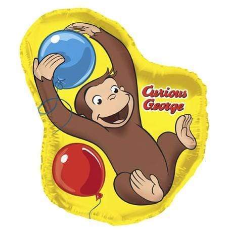 Curious George Birthday Balloons