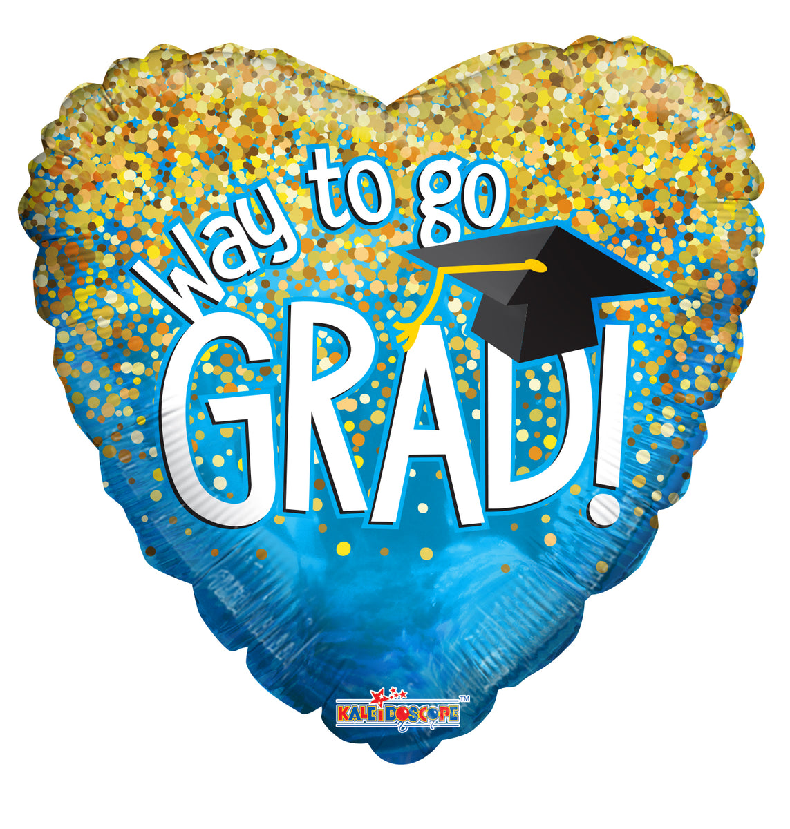 Way To Go Grad Blue 18″ Balloon – instaballoons Wholesale